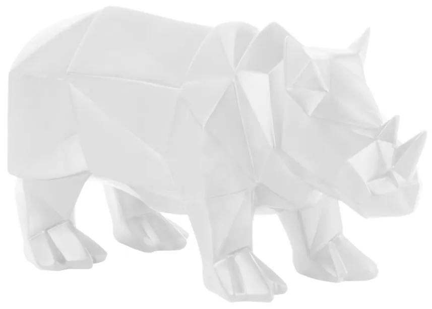 Soška nosorožec Rhino 29,5 cm Origami Present Time