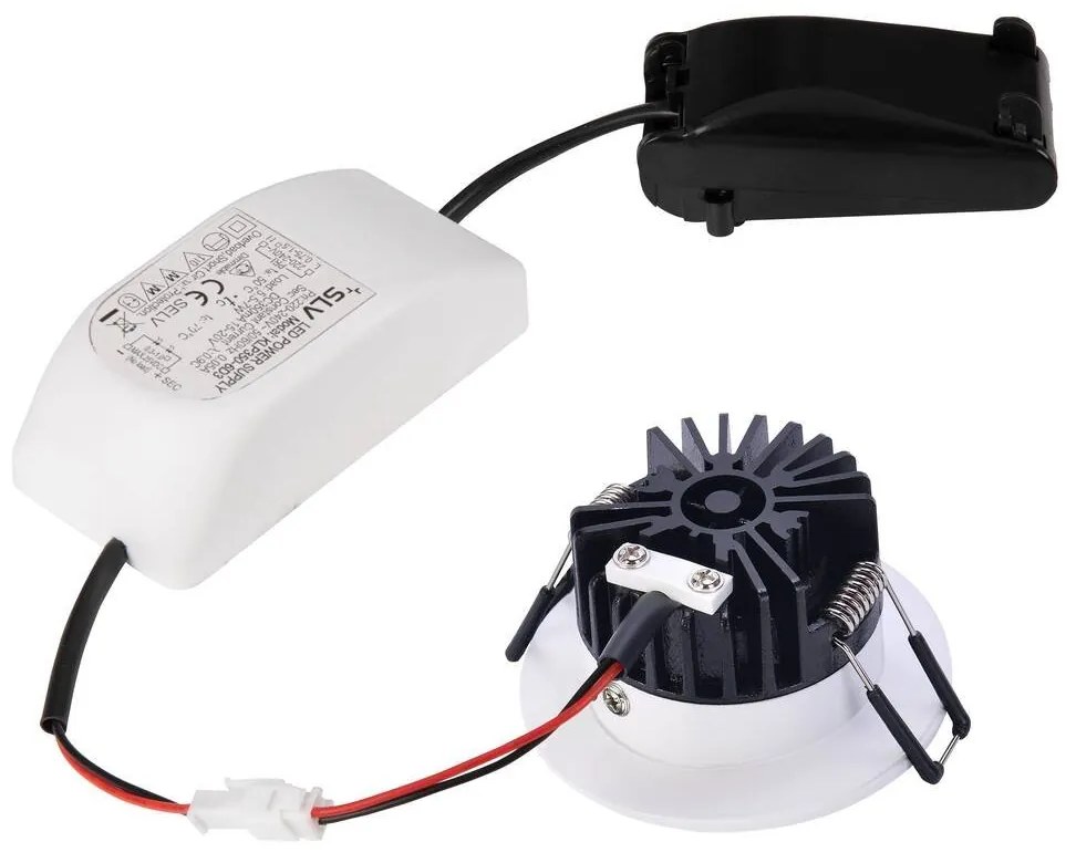 LA 1002099 PATTA-I, LED venkovní svítidlo k zabudování do stropu, kulaté DL IP65 bílá 1800-3000K - BIG WHITE (SLV)