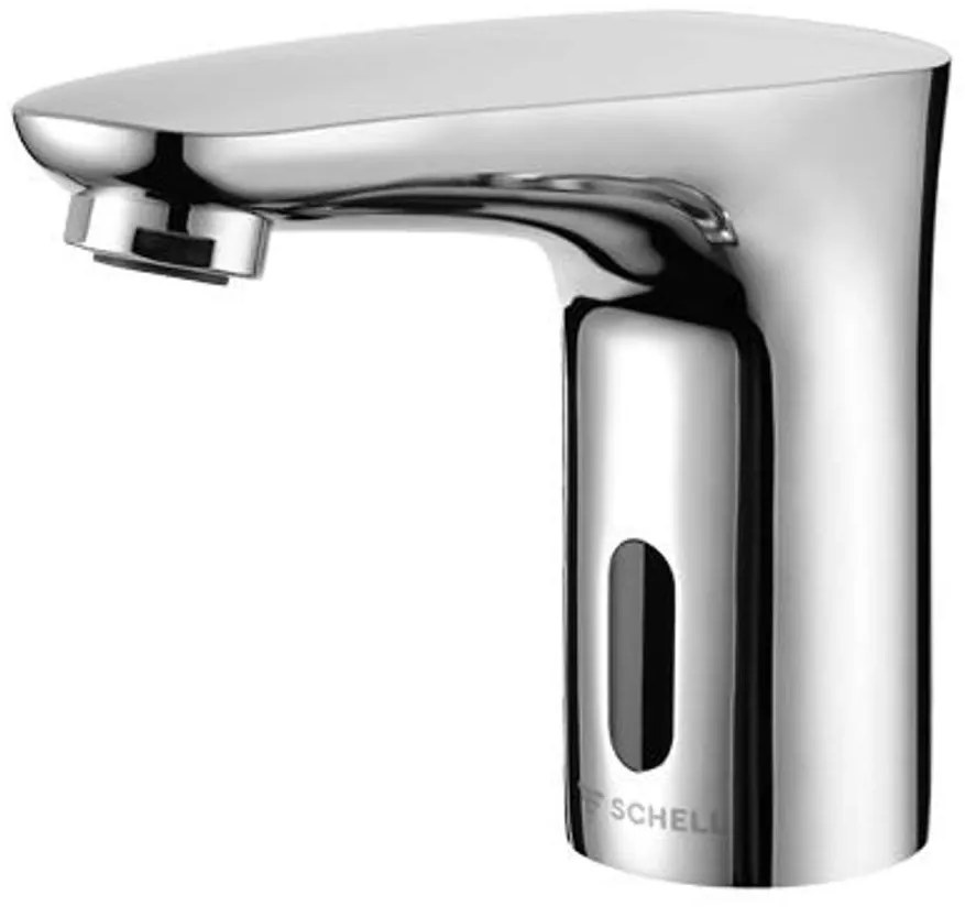 Schell Modus - Elektronická umyvadlová baterie E, HD-K, pro 1 druh vody, bateriové napájení, chrom 021720699