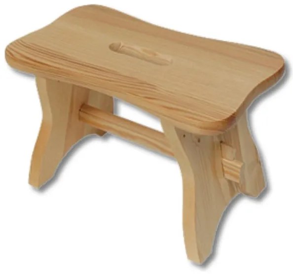 Dřevěná stolička KT256, v25, borovice (Barva dřeva: Dub)