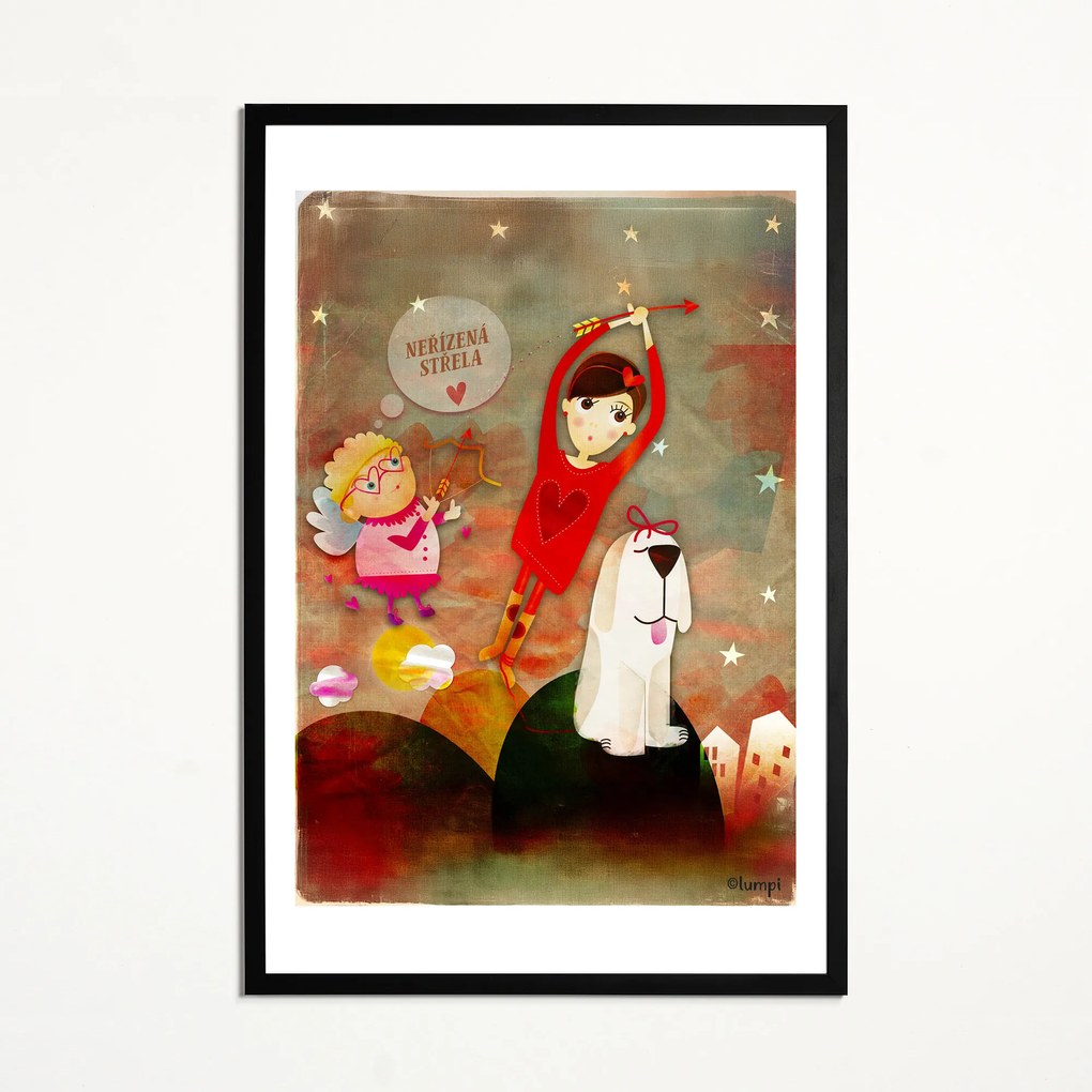 Lucie Gazdošová | Valentine Rám: Bez rámu, Velikost: 60 x 40 cm