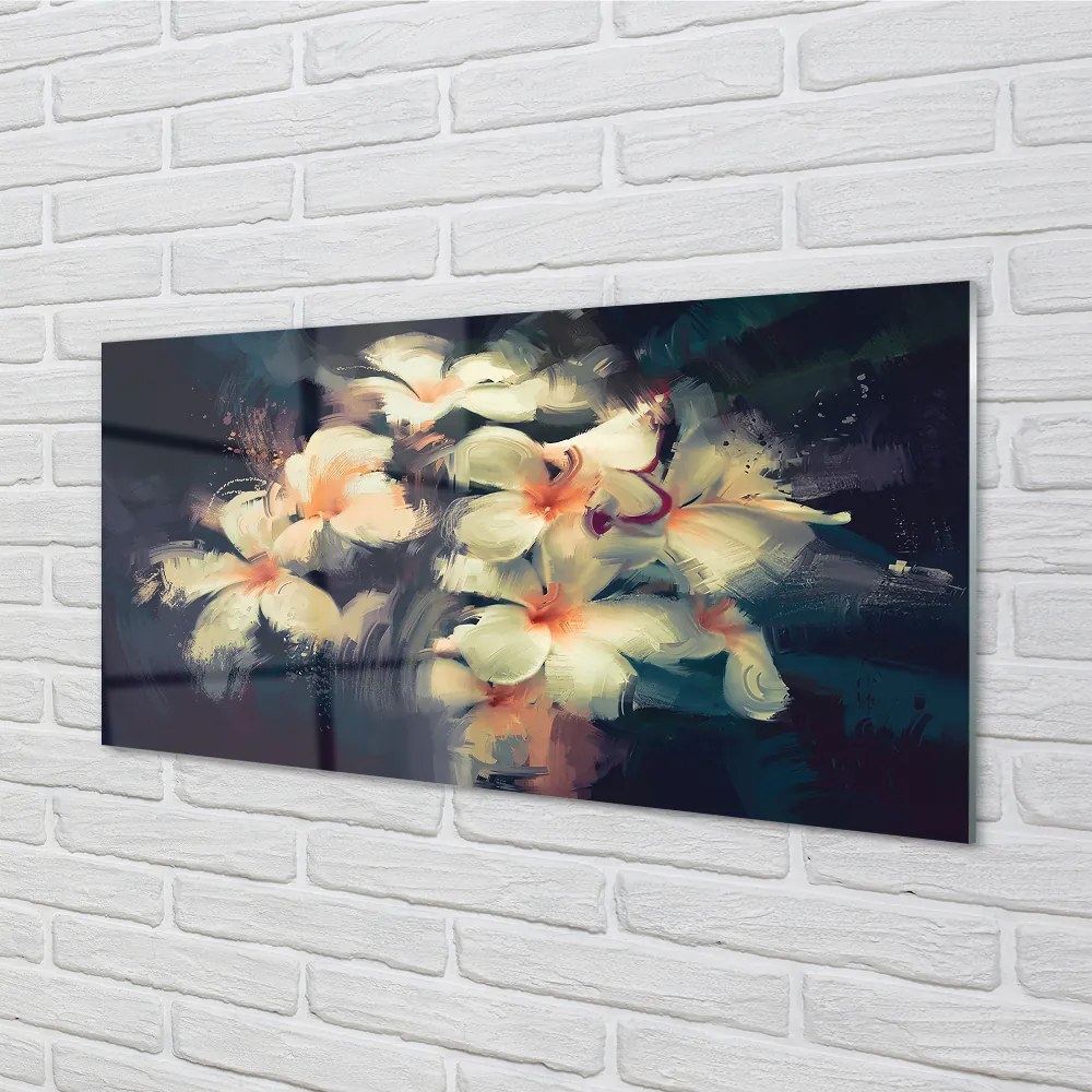 akrylový obraz Obraz květin 100x50 cm