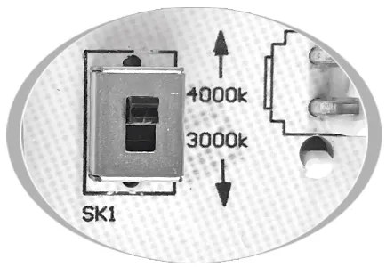 LED sv. 25W,CCT, 2750lm,IP65,bílá