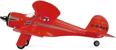 AMEWI RC dvouplošník AMXFlight Beech D17s červená / RTF / 3D/6G Gyro /