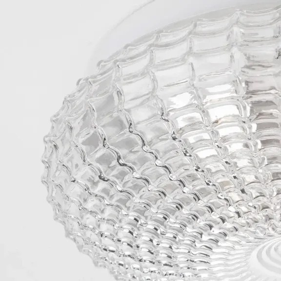 Designové stropní svítidlo Clam 30 čirá