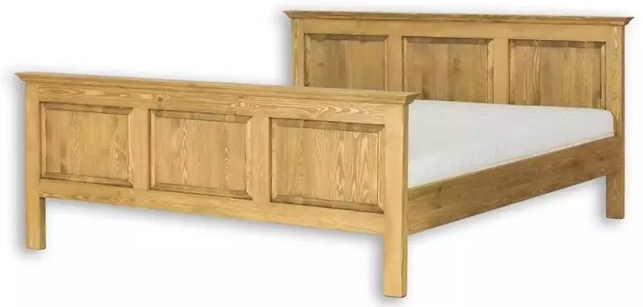 ARTEN Rustikální manželská postel POPRAD ACC02 - borovice Rozměry: 180x200 cm