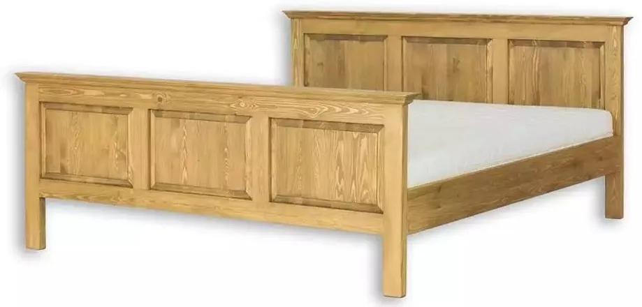 ARTEN Rustikální manželská postel POPRAD ACC02 - borovice Rozměry: 200x200 cm