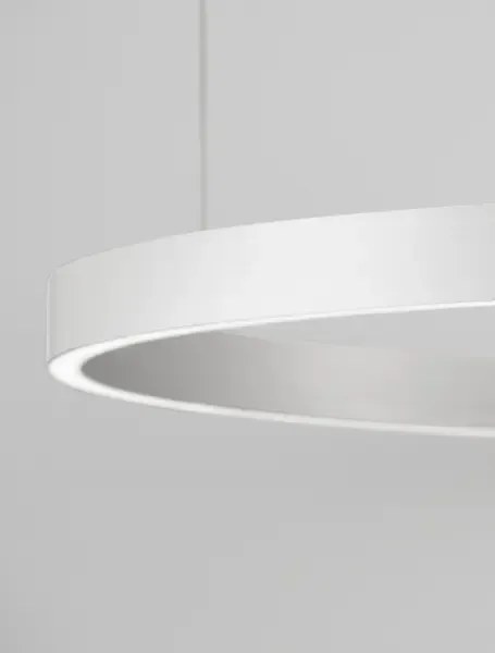 LED lustr Elowen 98 stříbrná