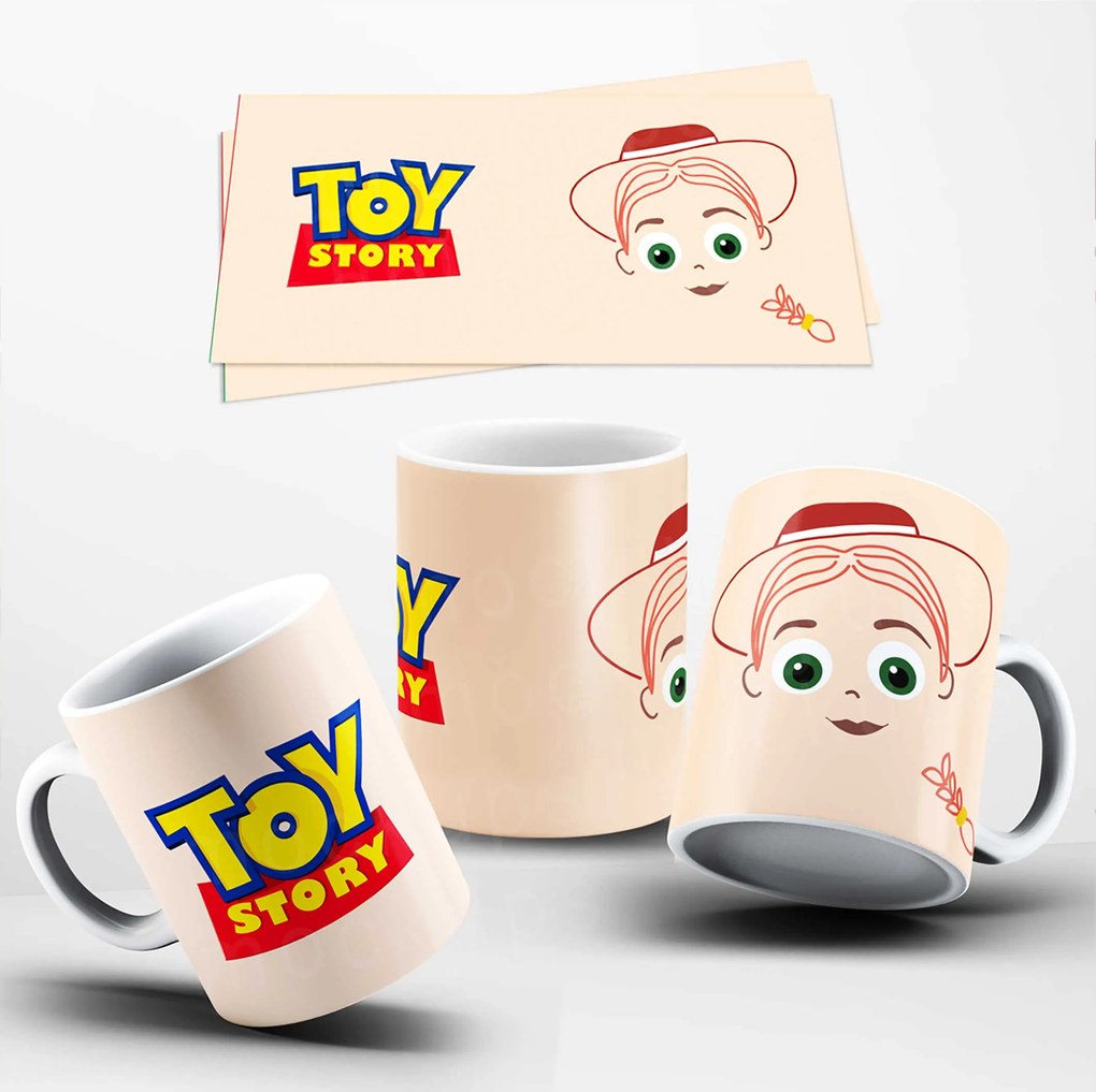 Hrneček s motivem-  Toy Story 10 Varianta:: Keramický hrnek- srdíčko černé 330 ml