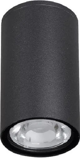 NV 9220022 Venkovní stropní svítidlo CECI černý hliník skleněný difuzor Osram LED 3W 3000K 100-240V 52st. IP65 - NOVA LUCE