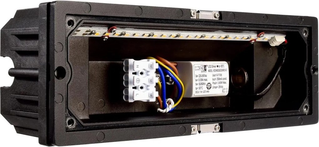 IMPR 763026 Deko-Light vestavné svítidlo do zdi Light Base III Outdoor 220-240V AC/50-60Hz 4,30 W 3000 K 88 lm 245 černá - DEKOLIGHT
