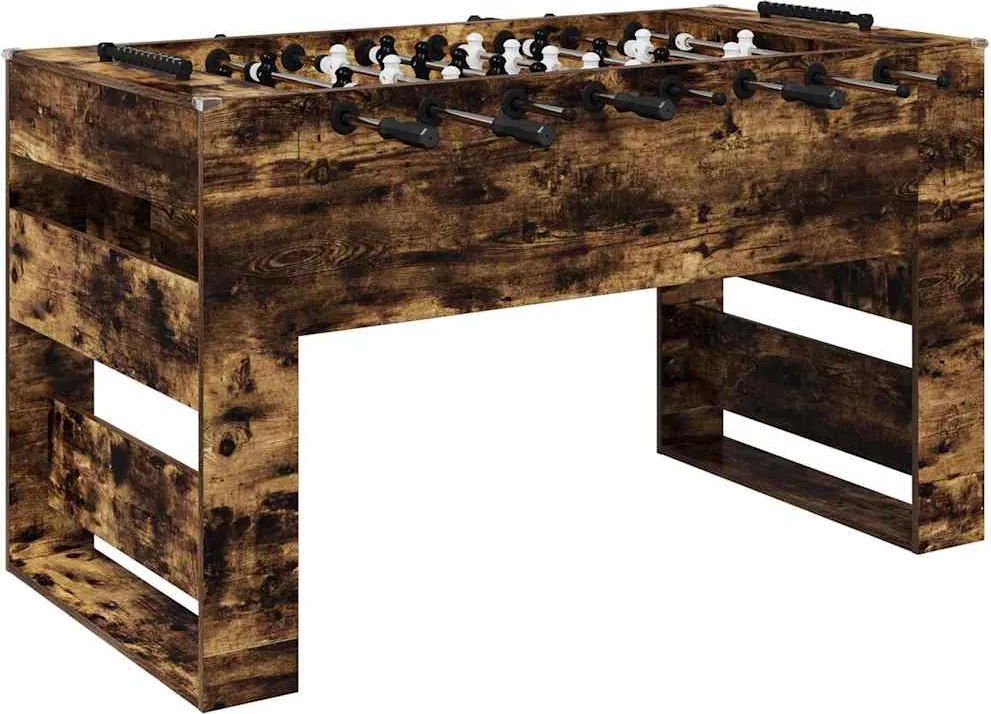 Stolní fotbálek Uzený Dub 146,5 x 74 x 85 cm Kompozitní dřevo 3378203