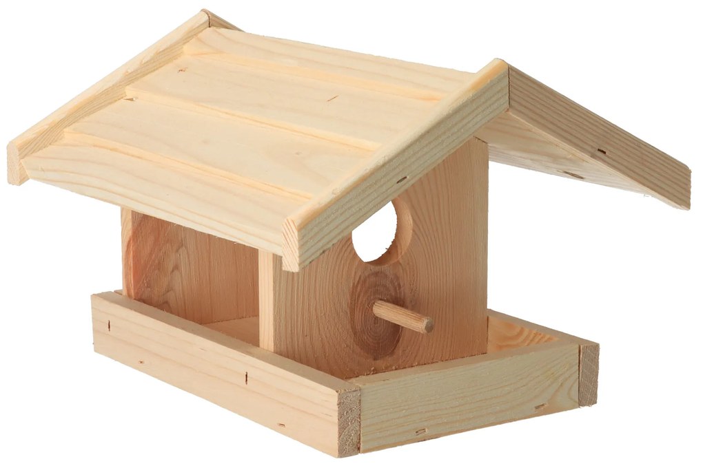 Dřevobox Dřevěné krmítko pro ptáky borovice