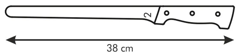 TESCOMA Nůž na šunku HOME PROFI 25 cm