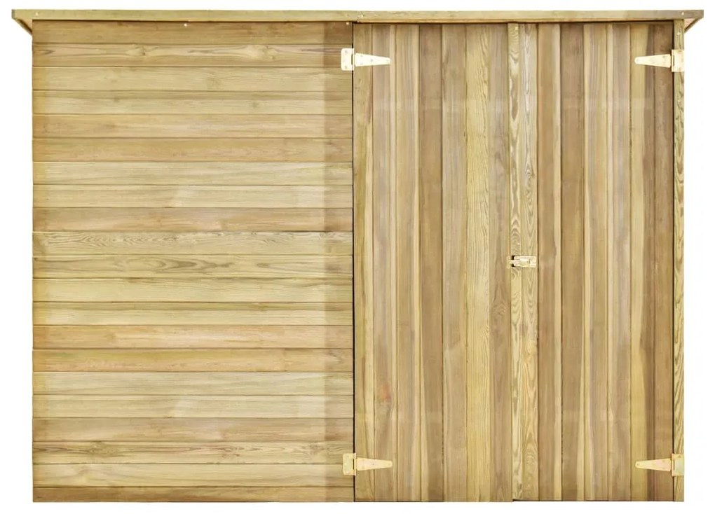 vidaXL Marketos Zahradní domek / kůlna 232 x 110 x 170 cm impregnovaná borovice