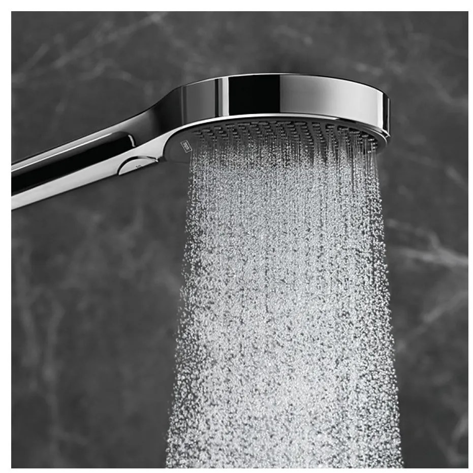 Hansgrohe Rainfinity, sprchový set 130 3jet s hadicí 1600 mm, chromová, HAN-26851000