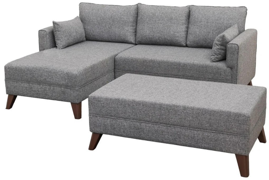 Atelier del Sofa Rohová sedací souprava Bella Corner Sofa Left 2, Šedá