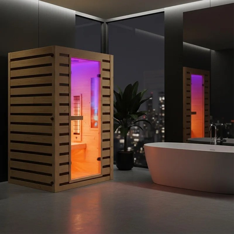 BPS-koupelny Infrasauna Relax HYD-6712 120x105, 1-2 osoby