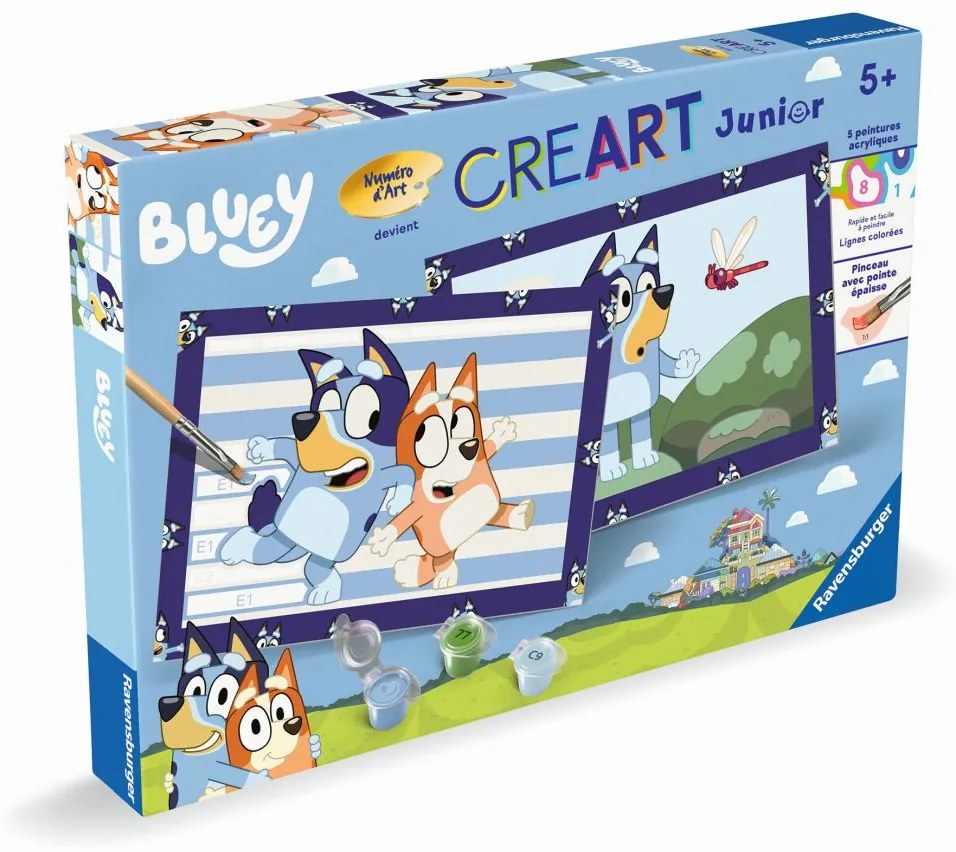 Ravensburger CreArt Bluey: Psí radovánky