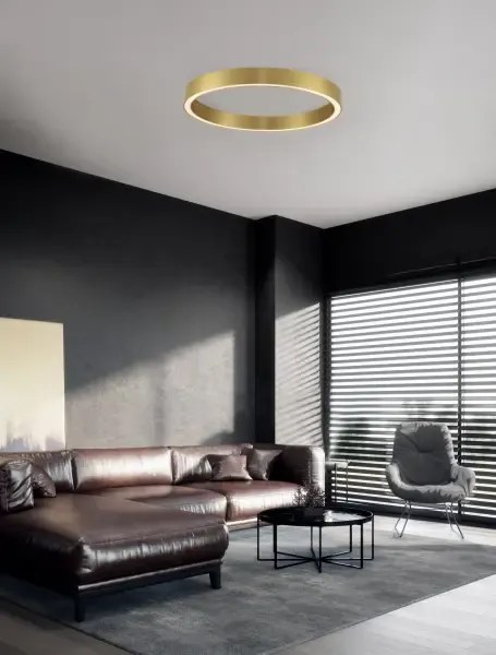 Stropní svítidlo LED se stmíváním Sting 80 zlatá