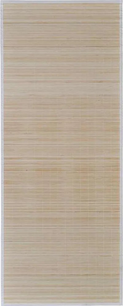 Obdélníkové koberce z přírodního bambusu 4 ks 120 x 180 cm 278745