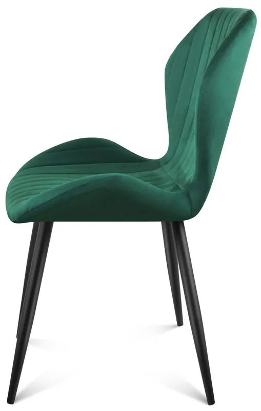 Huzaro Jídelní židle Prince 2.0, set 4 kusů - zelená