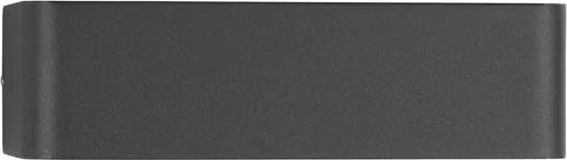 NV 9492590 Venkovní nástěnné svítidlo VIDENO antracitový hliník a čiré sklo LED 10W 3000K 220-240V 270st. IP65 - NOVA LUCE
