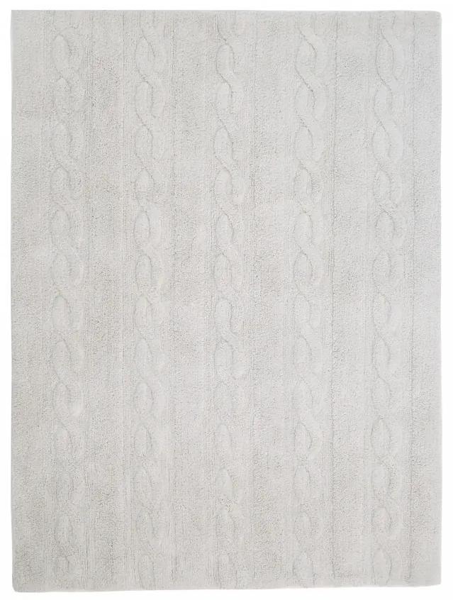 Hans Home | Přírodní koberec, ručně tkaný Braids Pearl Grey