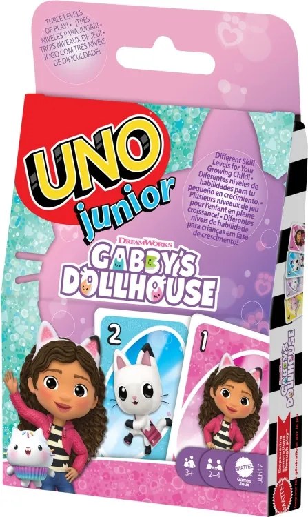 Mattel UNO Jr. Gabby`s Dollhouse