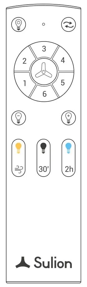 LED stropní svítidlo v tmavě přírodní barvě ø 13 cm Regal – SULION