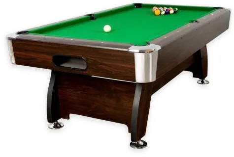 GamesPlanet® 1314 Kulečníkový stůl pool billiard kulečník s vybavením, 7 ft