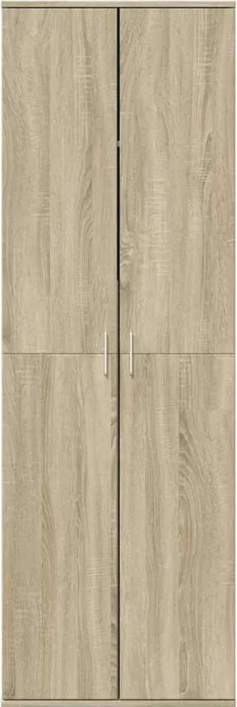 Skříň highboard dub sonoma 60 x 35 x 180 cm kompozitní dřevo 3276667