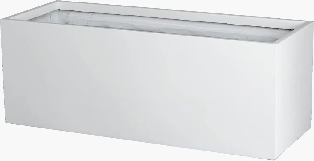 Truhlík MAXI, sklolaminát, šířka 120 cm, bílý mat, outlet