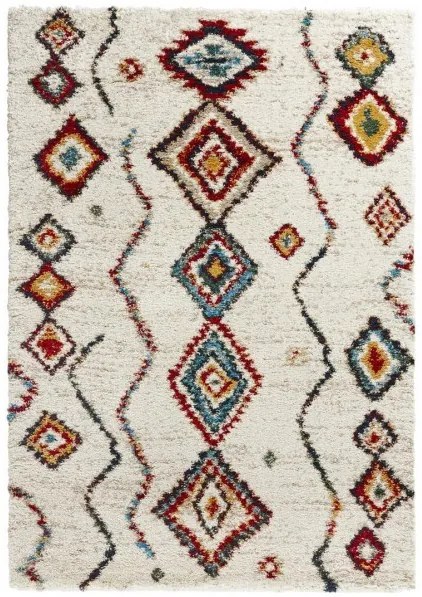 Hanse Home, Kusový koberec Nomadic 102693 Geometric Creme, 120x170, vícebarevná, ložnice