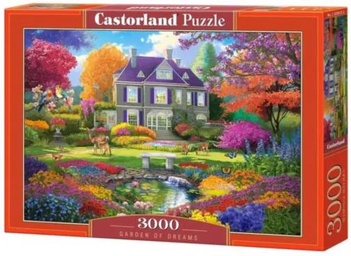 Castorland Puzzle 3000 dílků - Zahrada snů