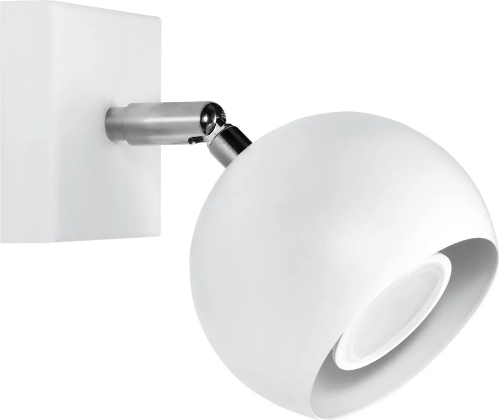 Sollux Lighting Nástěnné svítidlo OCULARE bílé