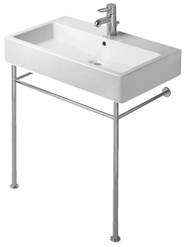 Duravit Vero - Kovový podstavec pro umyvadlo, chrom 0030751000