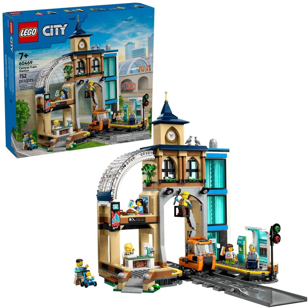 Lego city 60469 hlavní vlakové nádraží 5702017822181