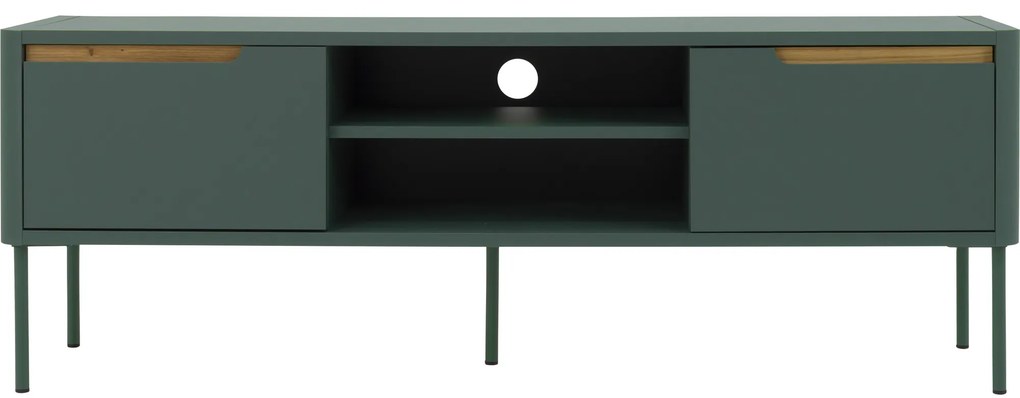 TENZO Dřevěný TV stolek SWITCH zelený 9007722080