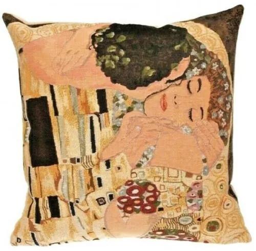 Gobelínový povlak na polštář  - Duo by Gustav Klimt