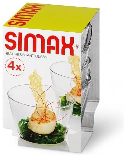 SIMAX MISKA NA PŘEDJEDLA LUNA 6 CM SADA 4 KS
