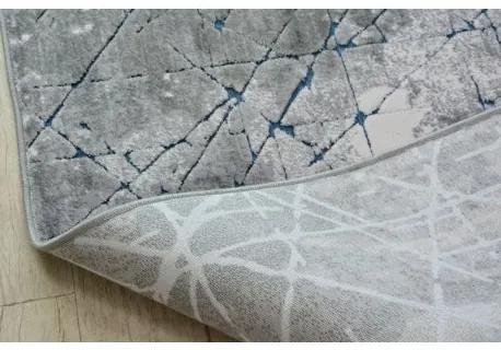 koberec AKRYL YAZZ 6076 BETON, modro šedý velikost 133x190 cm | krásné koberce cz