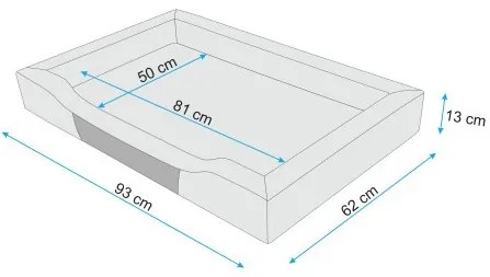 Pelíšek R2 Deluxe XL béžový