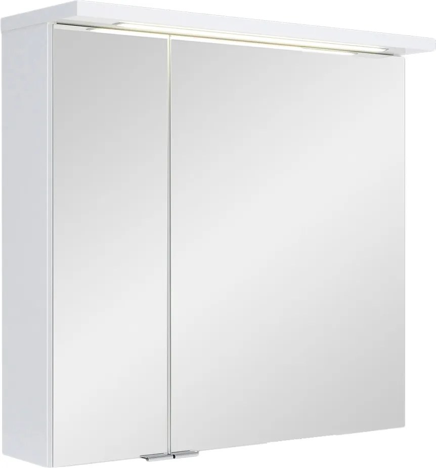 Comodo Zrcadlová skříňka závěsná s LED osvětlením Elite W 60 ZS
