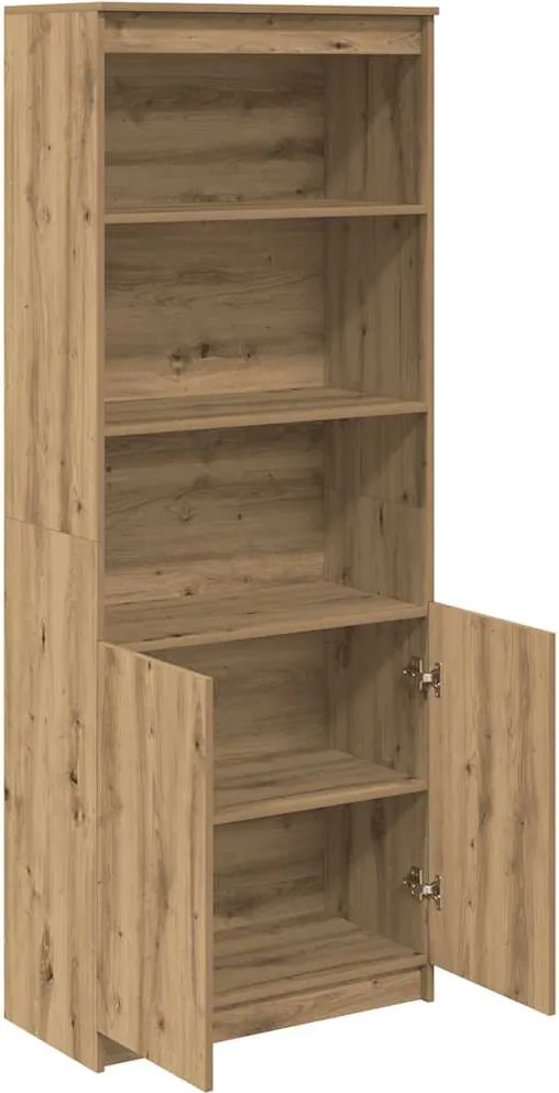 Vysoká deska Artisan Dub 70x35x180 cm kompozitní dřevo 3328479