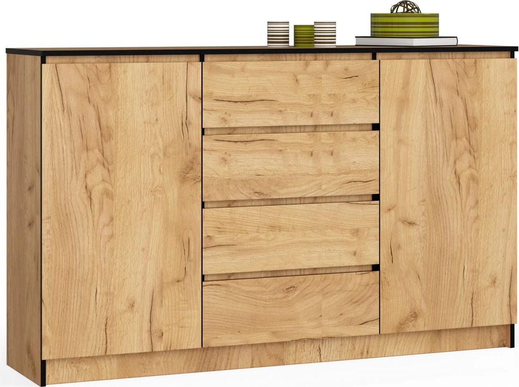 Komoda K160 2D4SZ dub craft