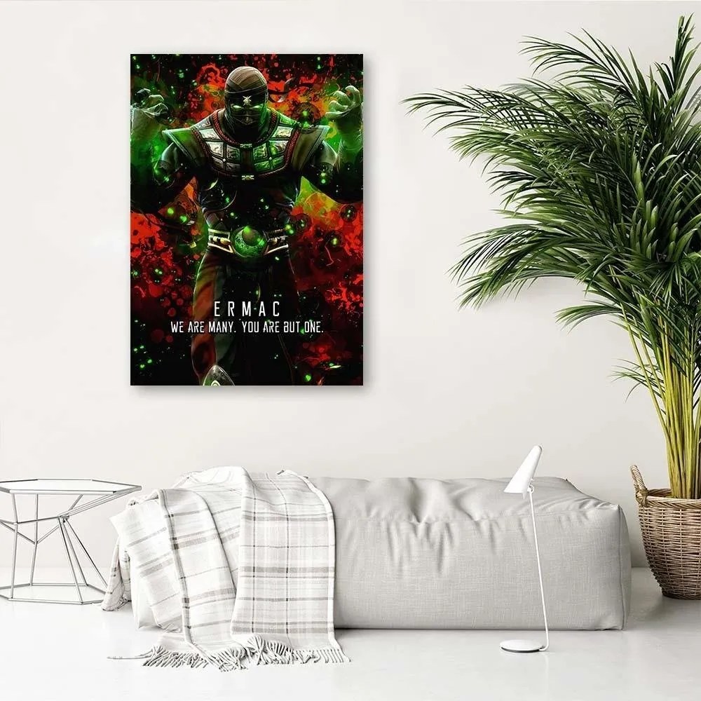 Gario Obraz na plátně Hra Mortal Kombat Ermac - SyanArt Rozměry: 40 x 60 cm