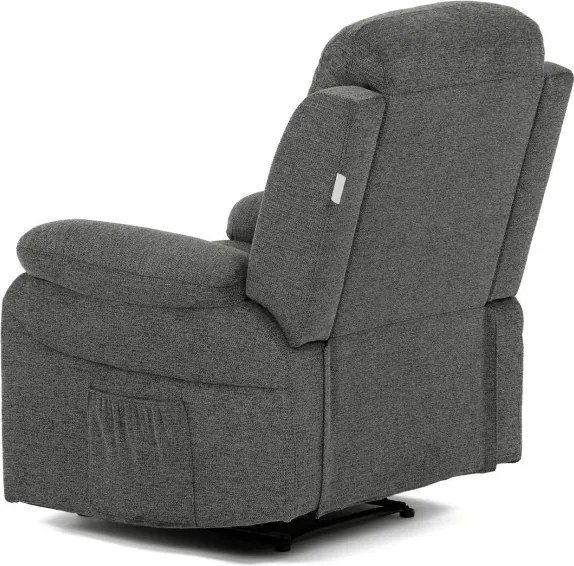 Polohovací křeslo šedé TV-4086 GREY2