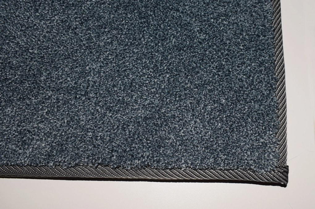 Lano, Kusový koberec Supersoft s bordurou 780 sv. modrý, 120x170, modrá, ložnice