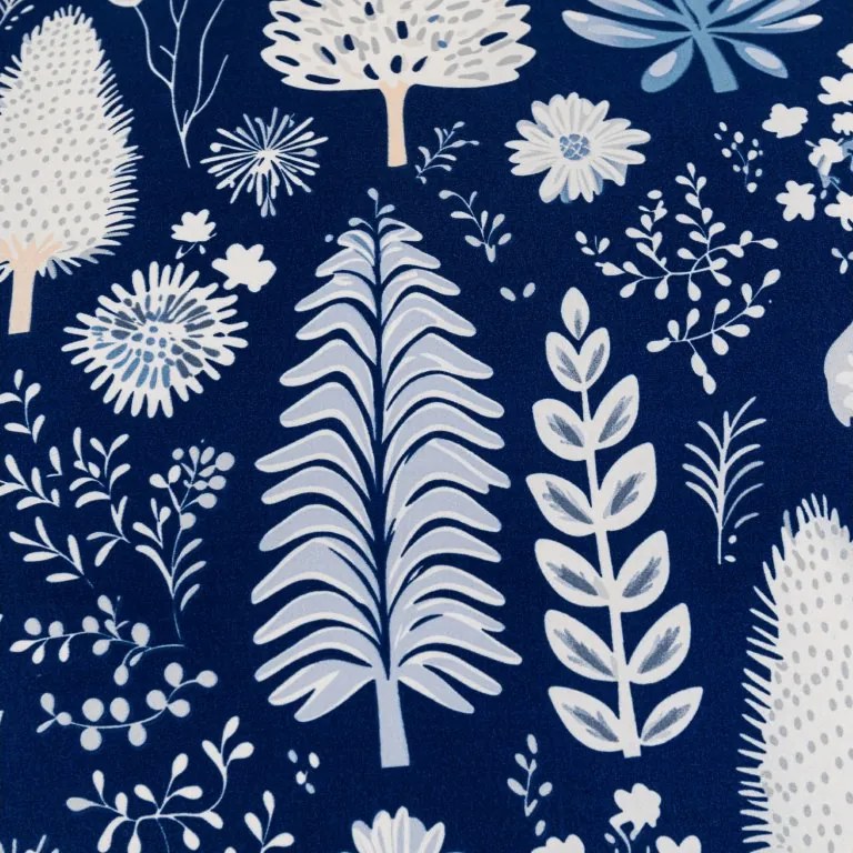 Povlečení z mikrovlákna INDIGO BLOOM modré Rozměr povlečení: 70 x 90 cm | 140 x 200 cm